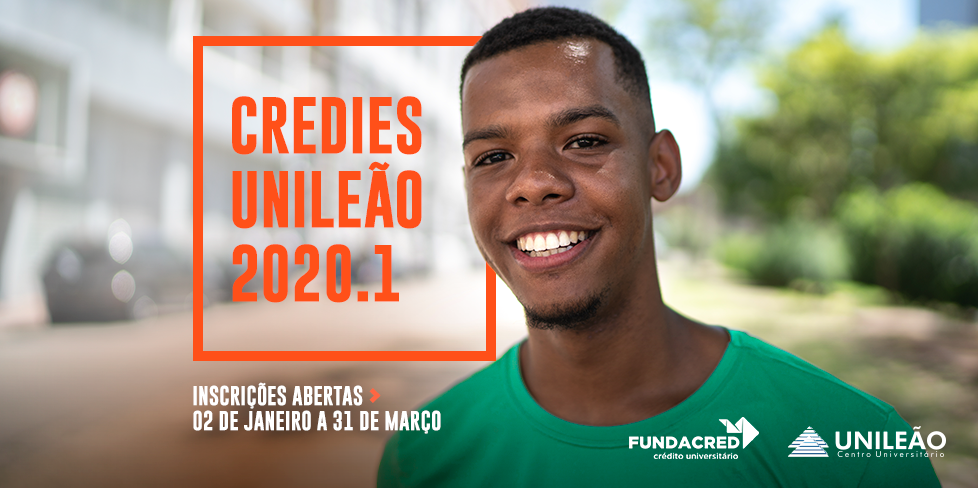 CredIES está com inscrições abertas para 2020.1 - Unileão